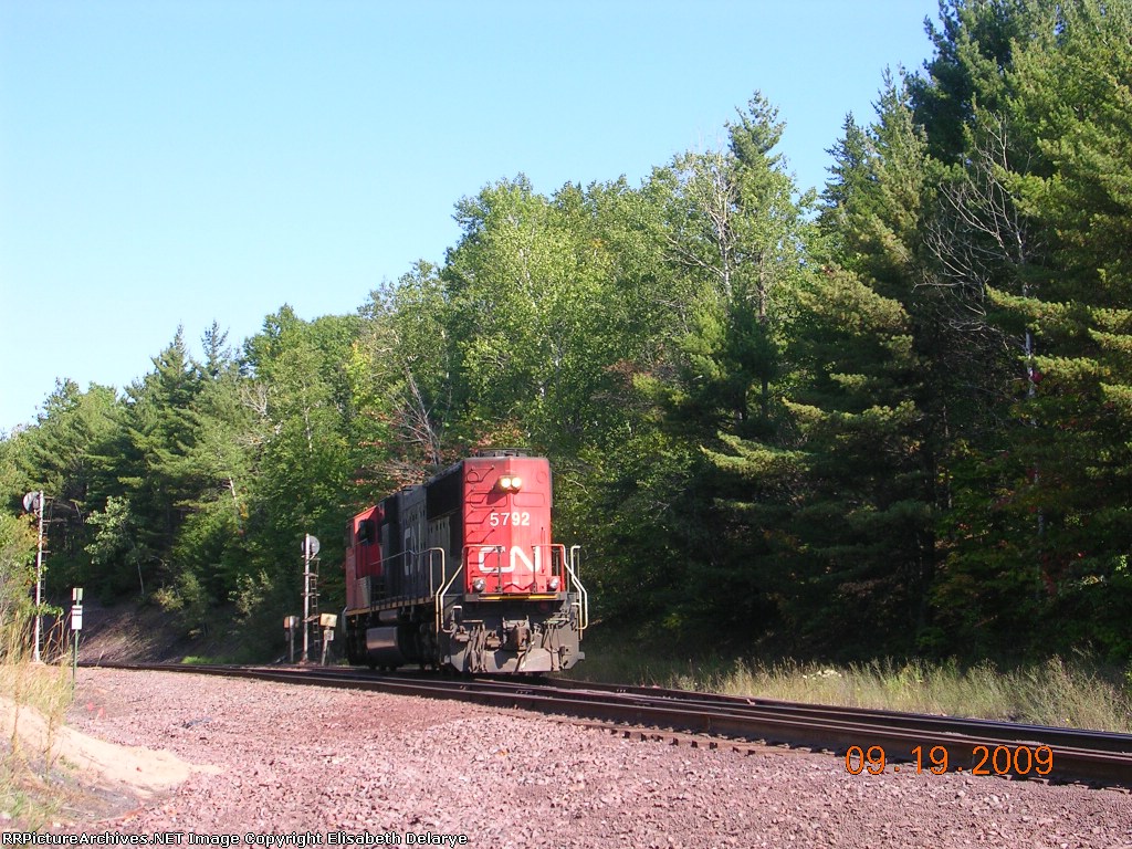 CN Leaveing Eagle Mills Jct